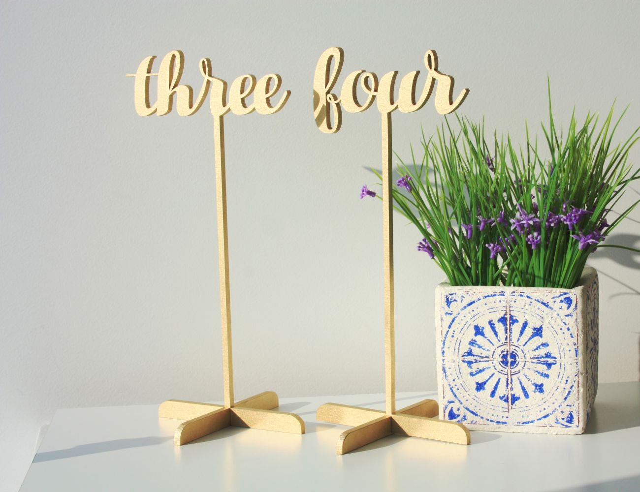 Table Numbers Gold Table Numbers Wedding Table Numbers Gold | Etsy