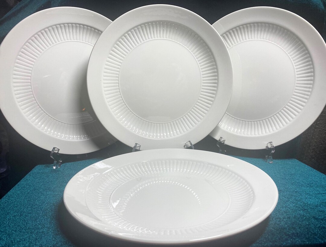 Adams English Ironstone Micratex Empress Pattern Set of (4) Plates - Etsy