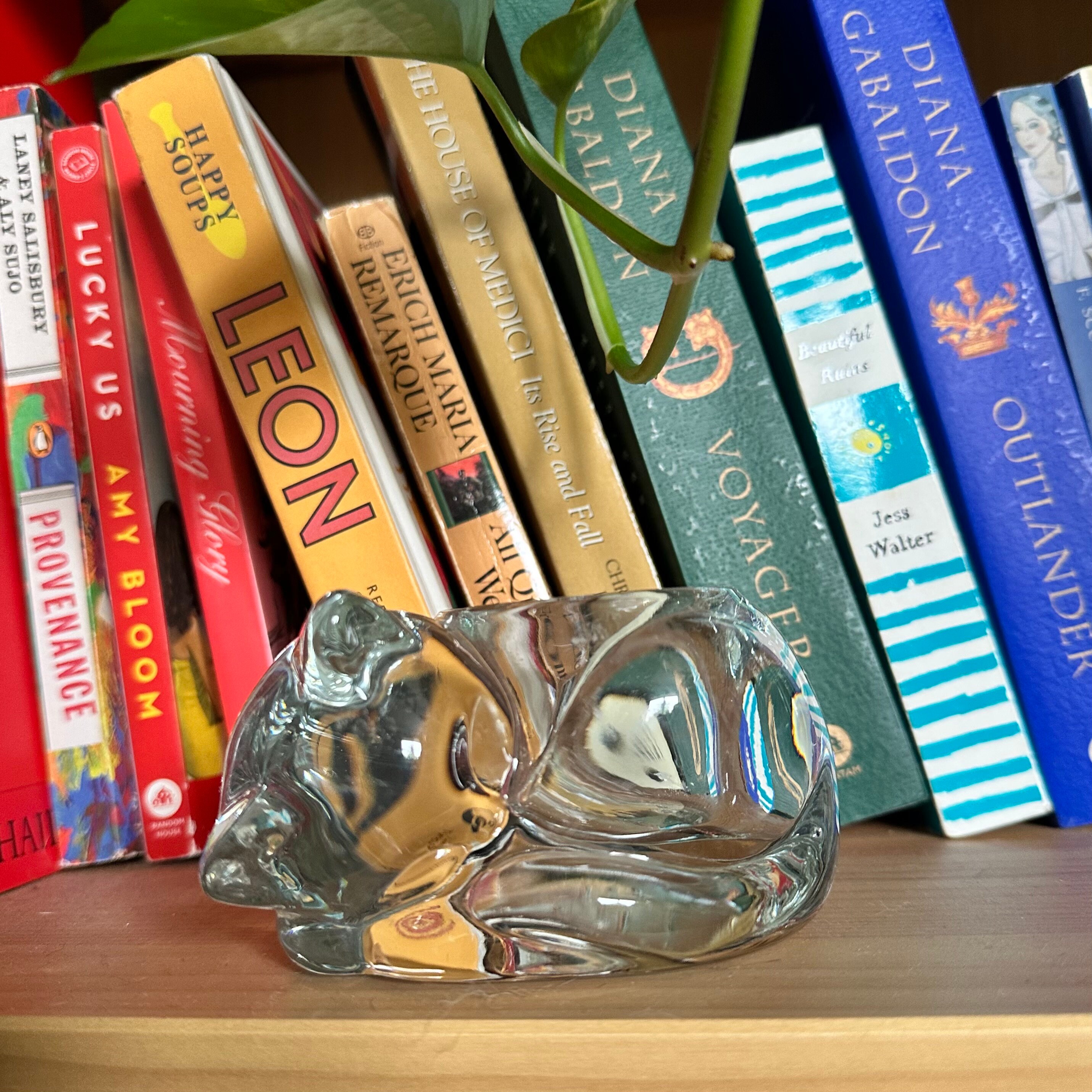 Indiana Glass Cat Votive Holder - Etsy