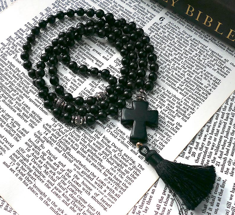 Small Chotki, One Hundred Ebony Beads - Etsy