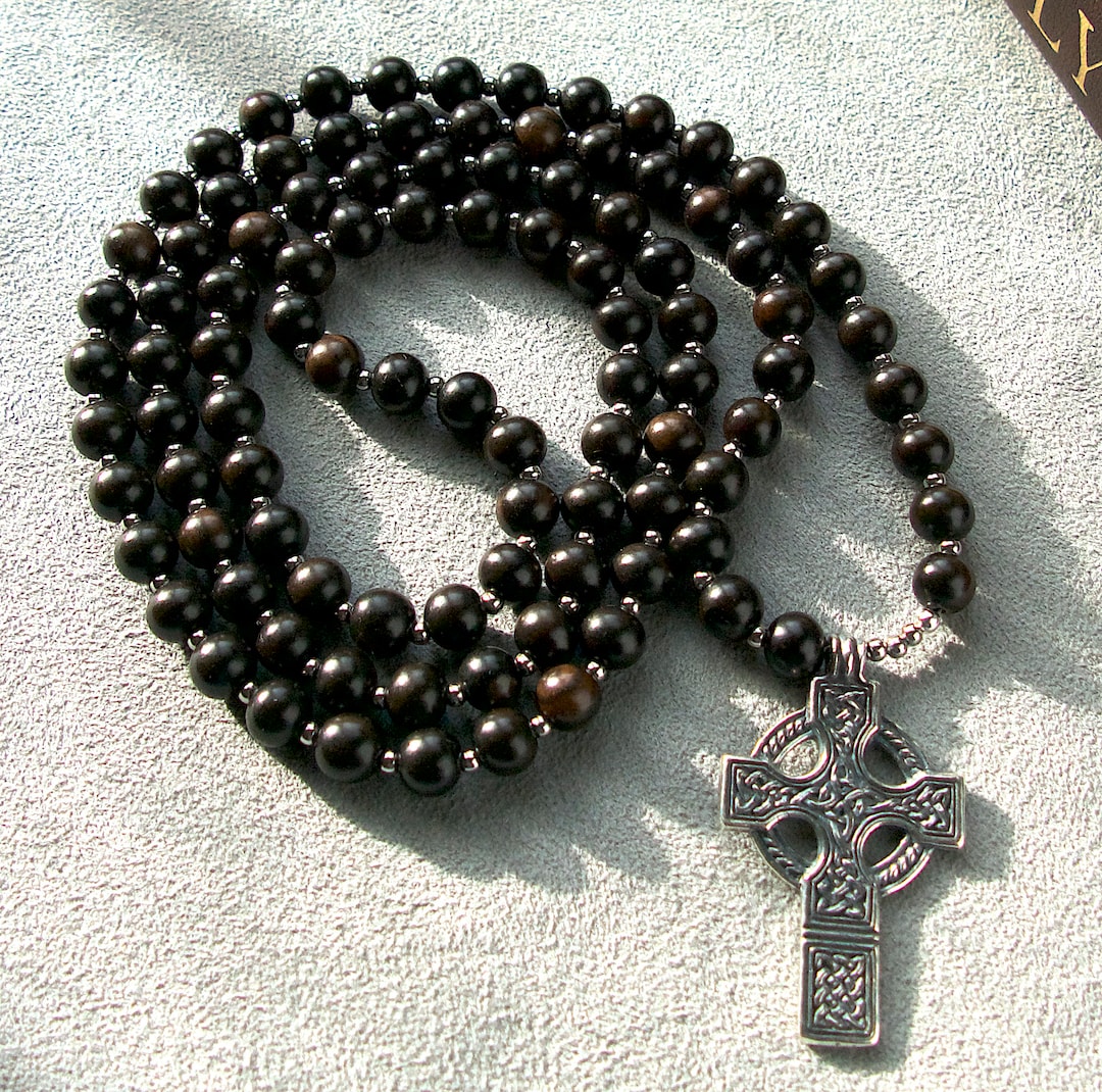 Jesus Beads, Chotki, Jesus Prayer, One Hundred Beads; Tiger Ebony and ...