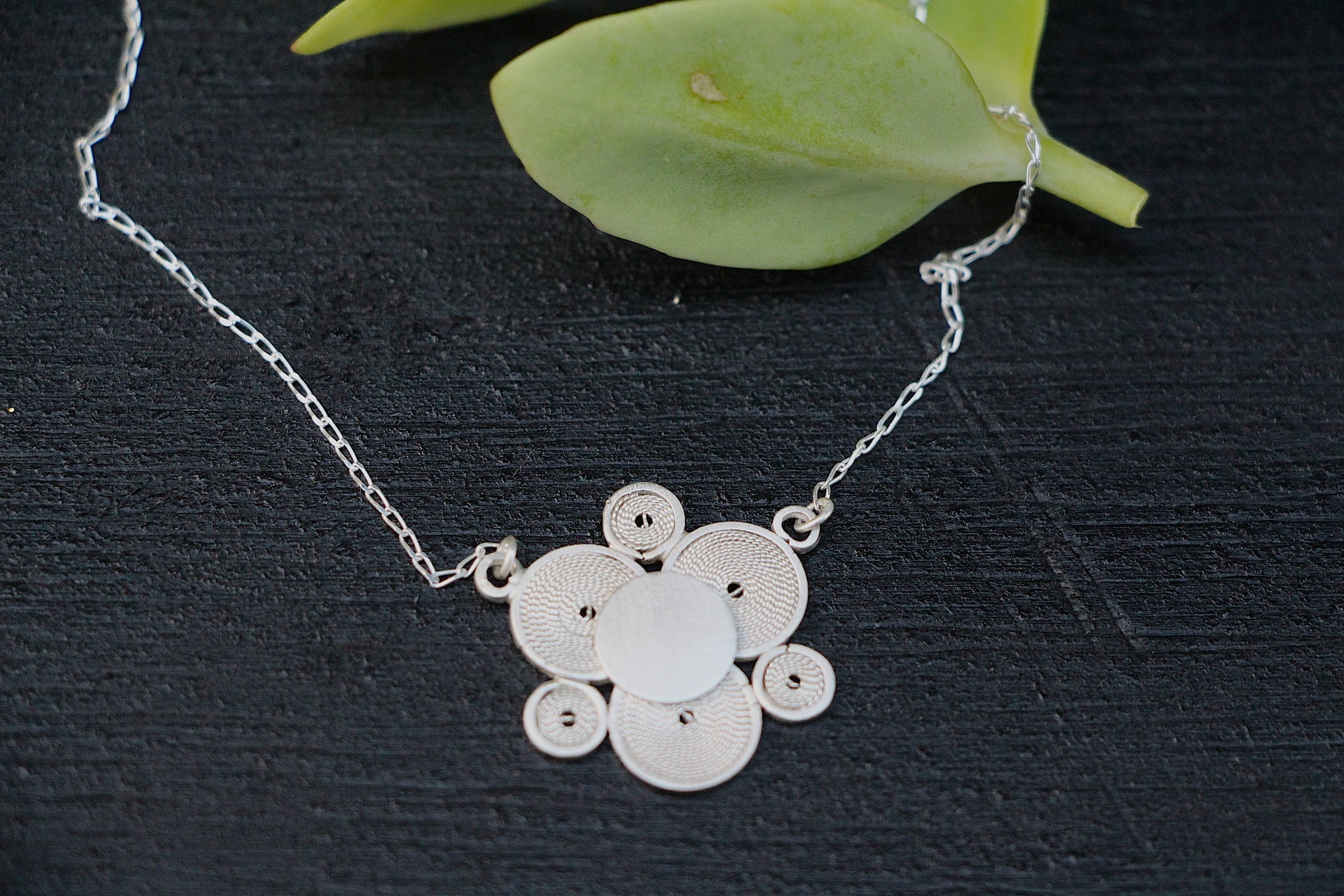 Collier filigrane Ronda-floré - Etsy 日本