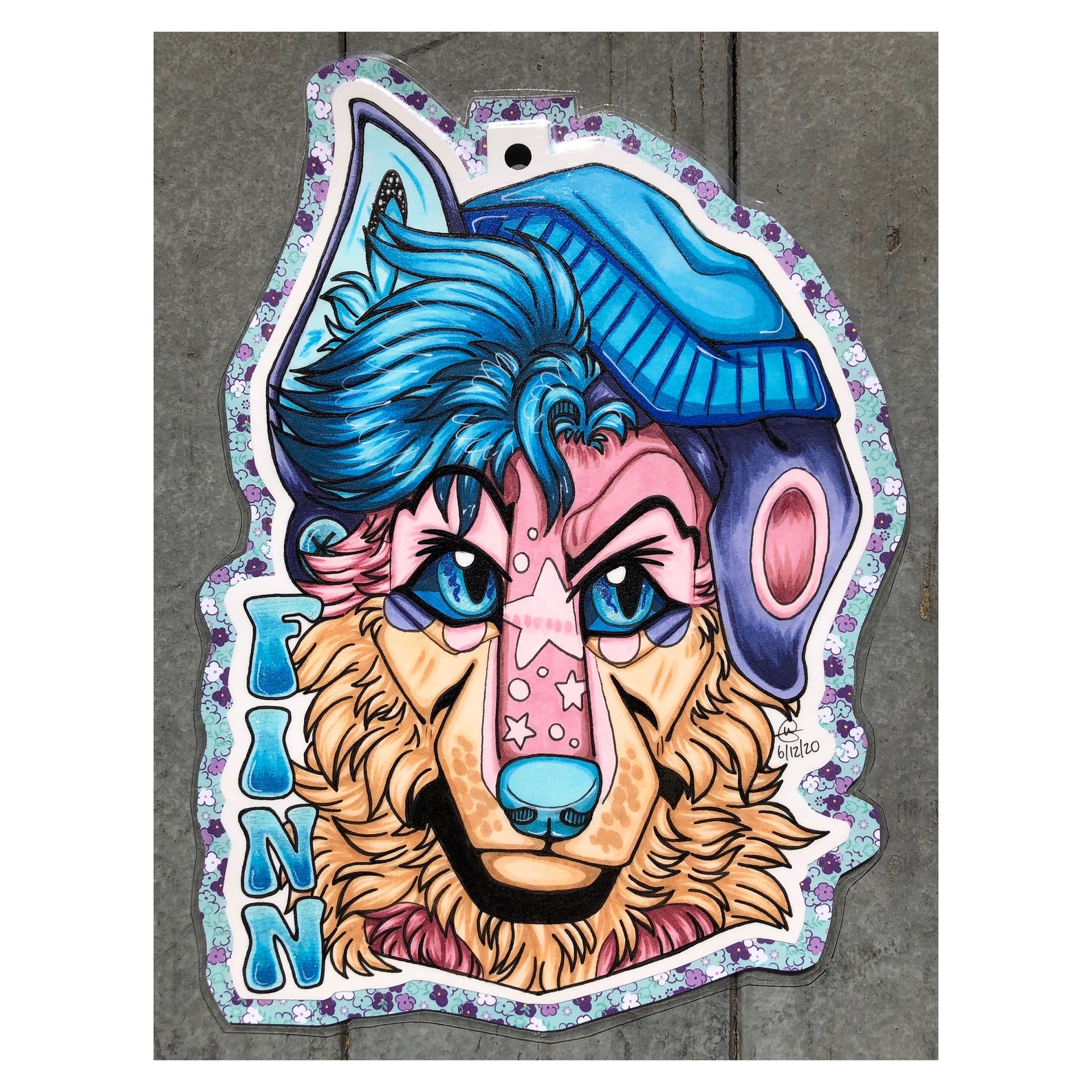 Fursona/oc Badge Commissions | Etsy