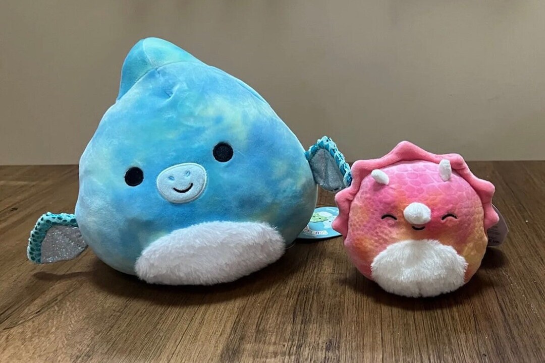 NWT Squishmallow 4 Trinity Dinosaur New Kellytoy 7-8 - Etsy