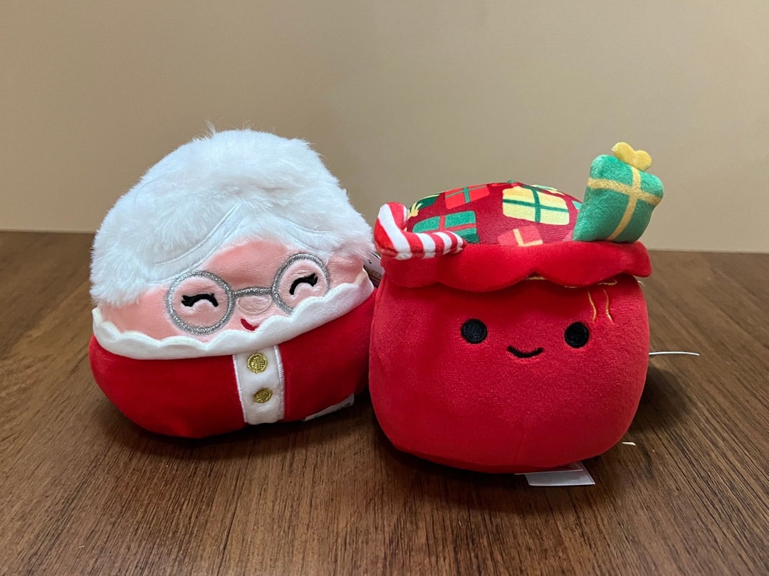 Squishmallow 4-5 Christmas Mrs Santa Clause Nicolette New Nwt Kellytoy ...