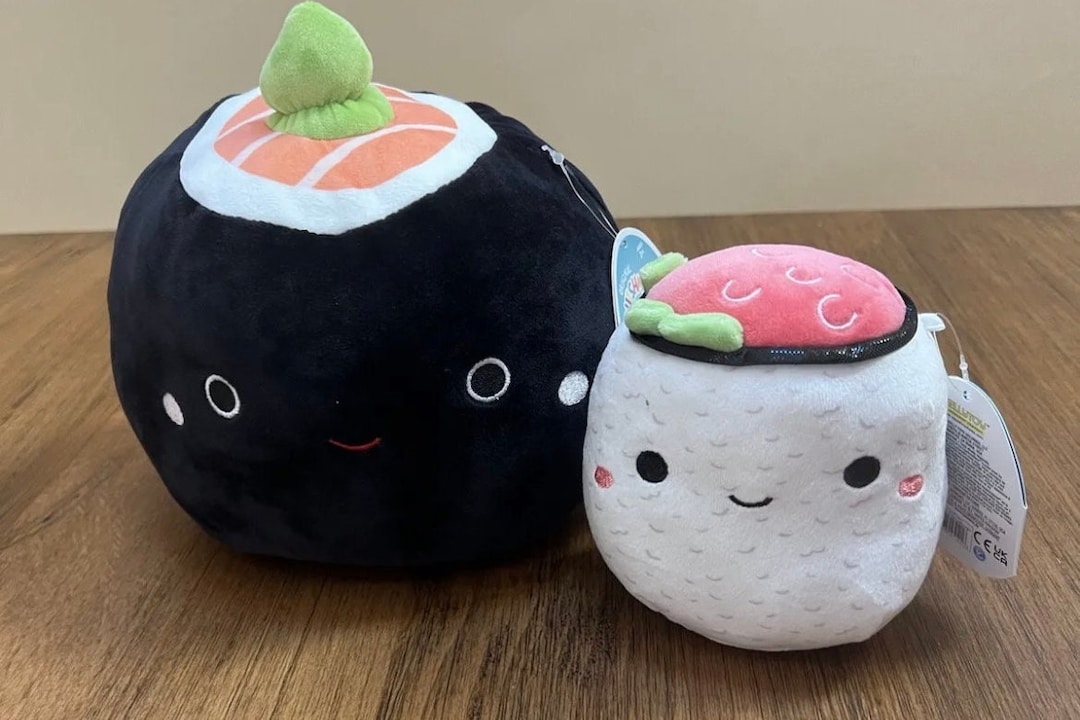 New Squishmallow 5 Shun Sushi Rice Roll Kellytoy and 7-8 - Etsy