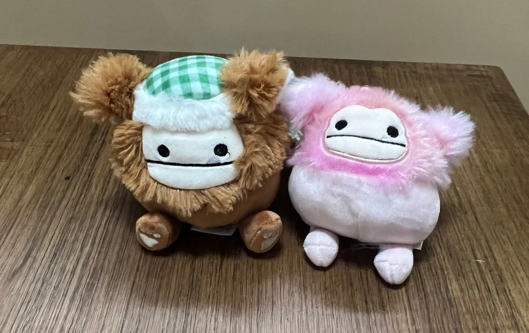 Squishmallow 3-4 Benny Bigfoot Yeti With Winter Hat Christmas - Etsy