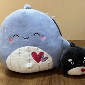 Squishmallow 4 Kai Orca Killer Whale New Nwt 9 Samir Custom - Etsy