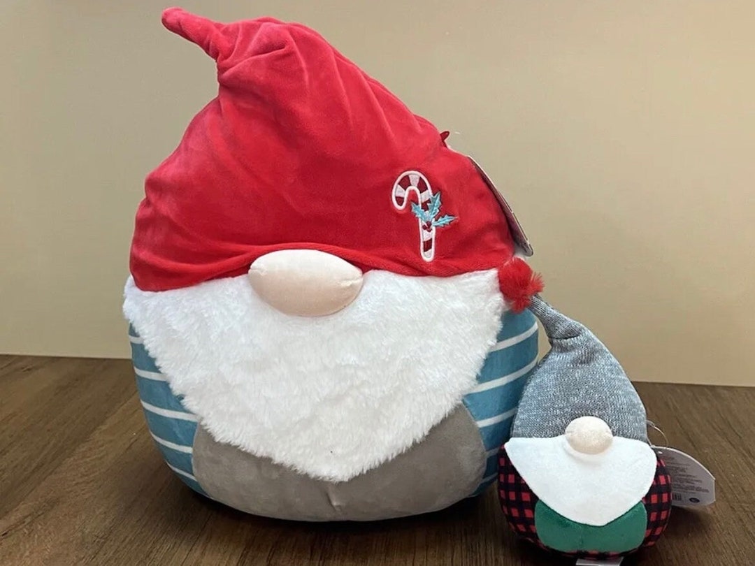 NWT Squishmallow 12 Jamie Christmas Gnome Candy Cane New - Etsy