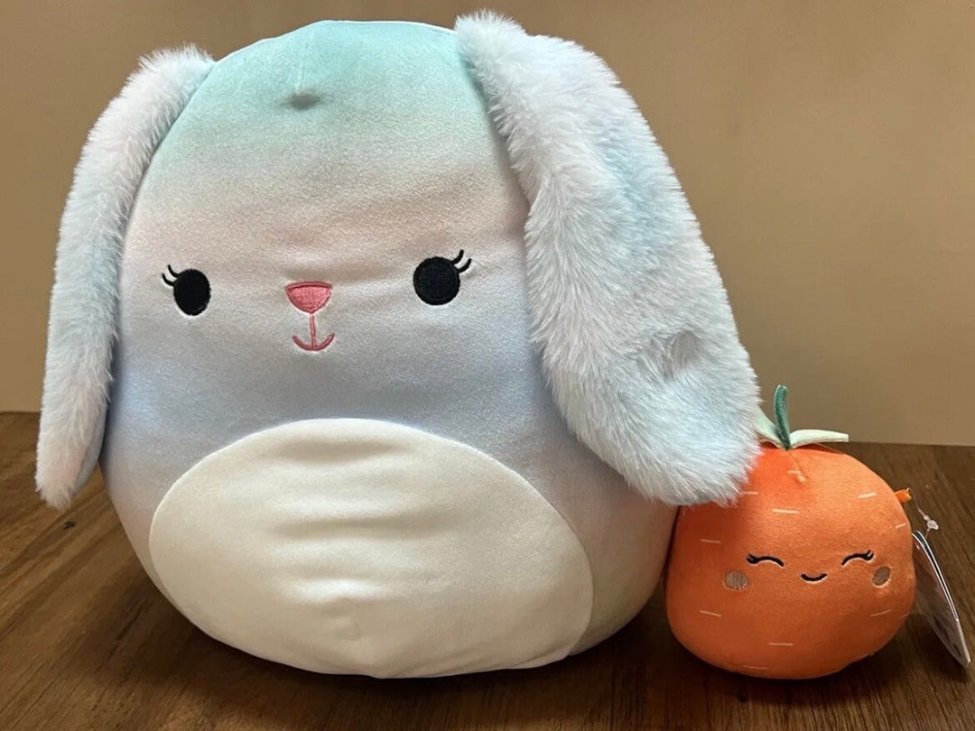 Squishmallow 11-12 Wu Ombré Bunny Easter Rabbit New Nwt Kellytoy Plush ...