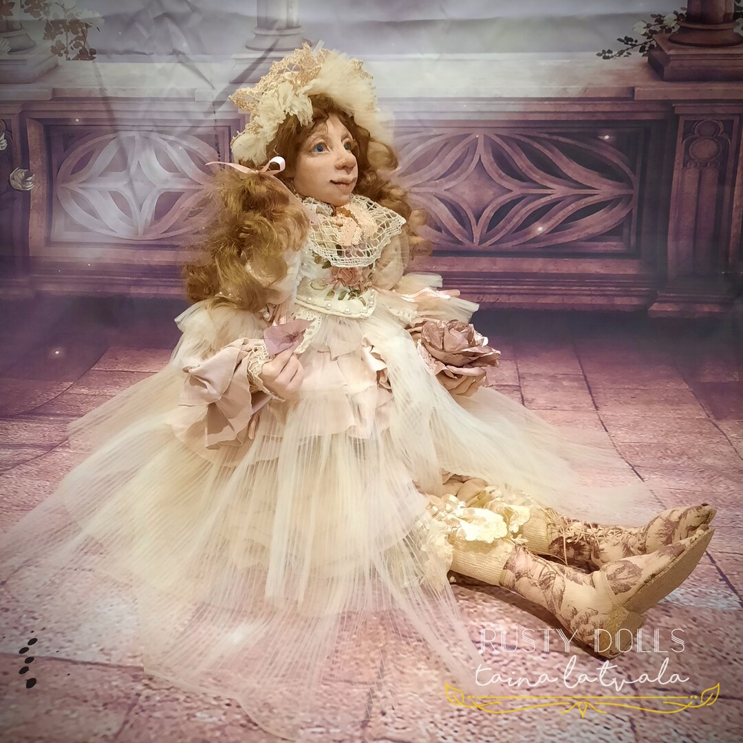 Boudoir Doll Art Doll Unique Doll Polymer Clay Art Collectible Doll ...