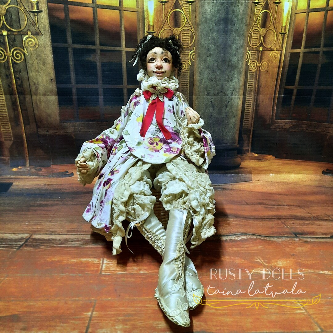 Fine Art Doll - Art Doll - Unique Doll - Polymer Clay Art - Doll ...