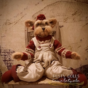 Yorkshire Terrier - Handmade Art Doll - Yorkie Doll - Terrier Art Doll ...
