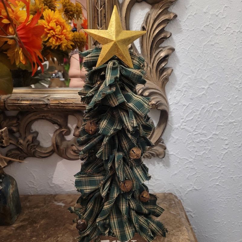 Christmas Rag Tree - Etsy