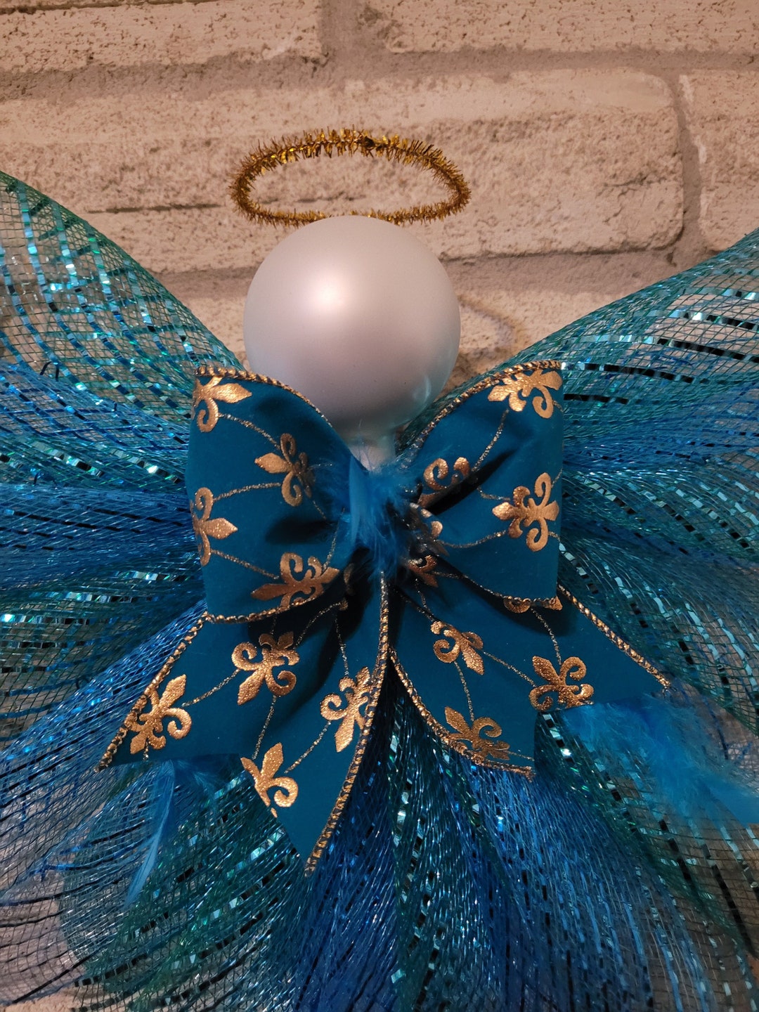 Deco Mesh Angel Angel Wreath Christmas Angel Angel Decor Angels Tree ...