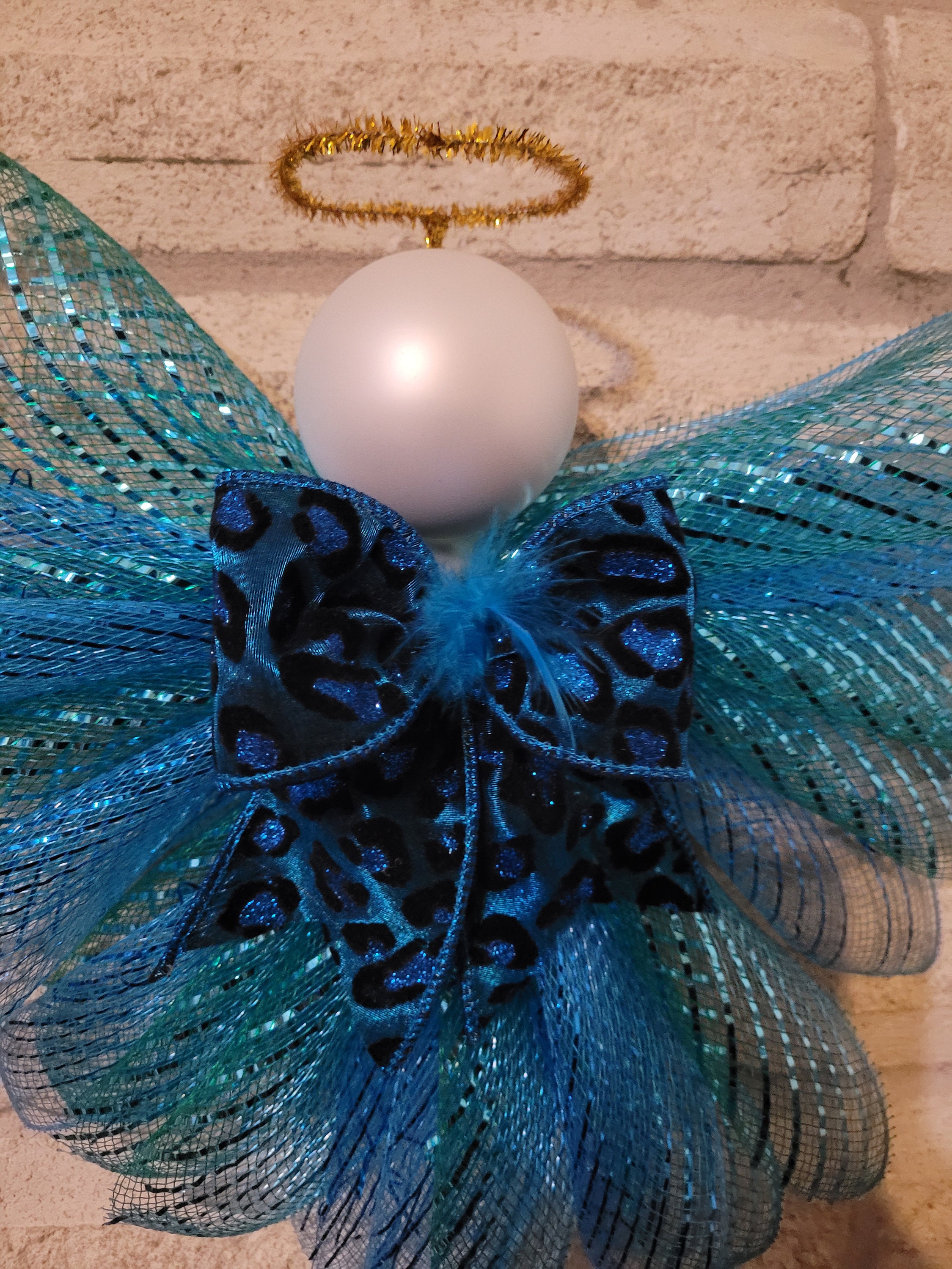 Deco Mesh Angel Angel Wreath Christmas Angel Angel Decor - Etsy