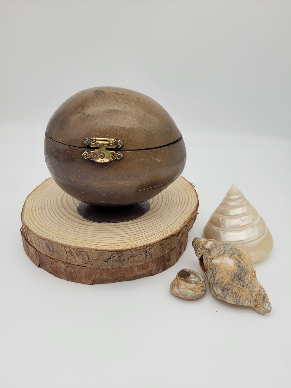Coconut Shells Jewellery Box