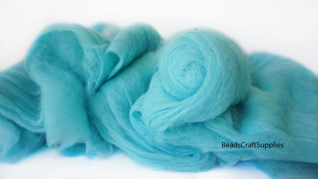Wool for Nuno Felting Craft Project Needlecraft Fiber Art Supply Bright ...