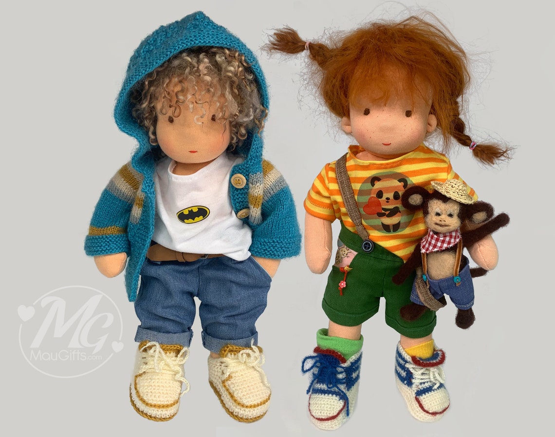 Waldorf Doll VIDEO Tutorial. Step-by-step Guide With Patterns - Etsy ...