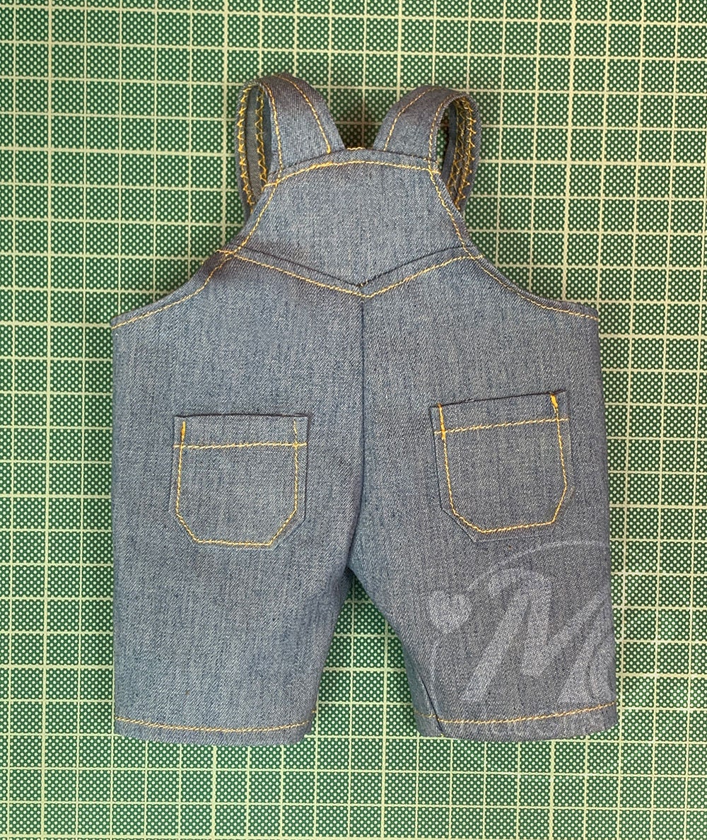 Doll Overalls With Pockets PDF Dungaree Guide and Patterns - Etsy
