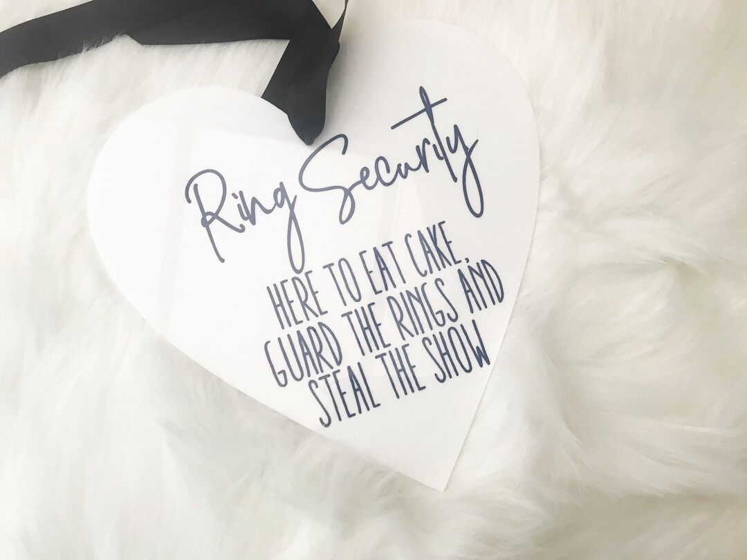 Ring Security Plaque, Ring Bearer Pillow, Wedding Ring, Page Box Ring ...