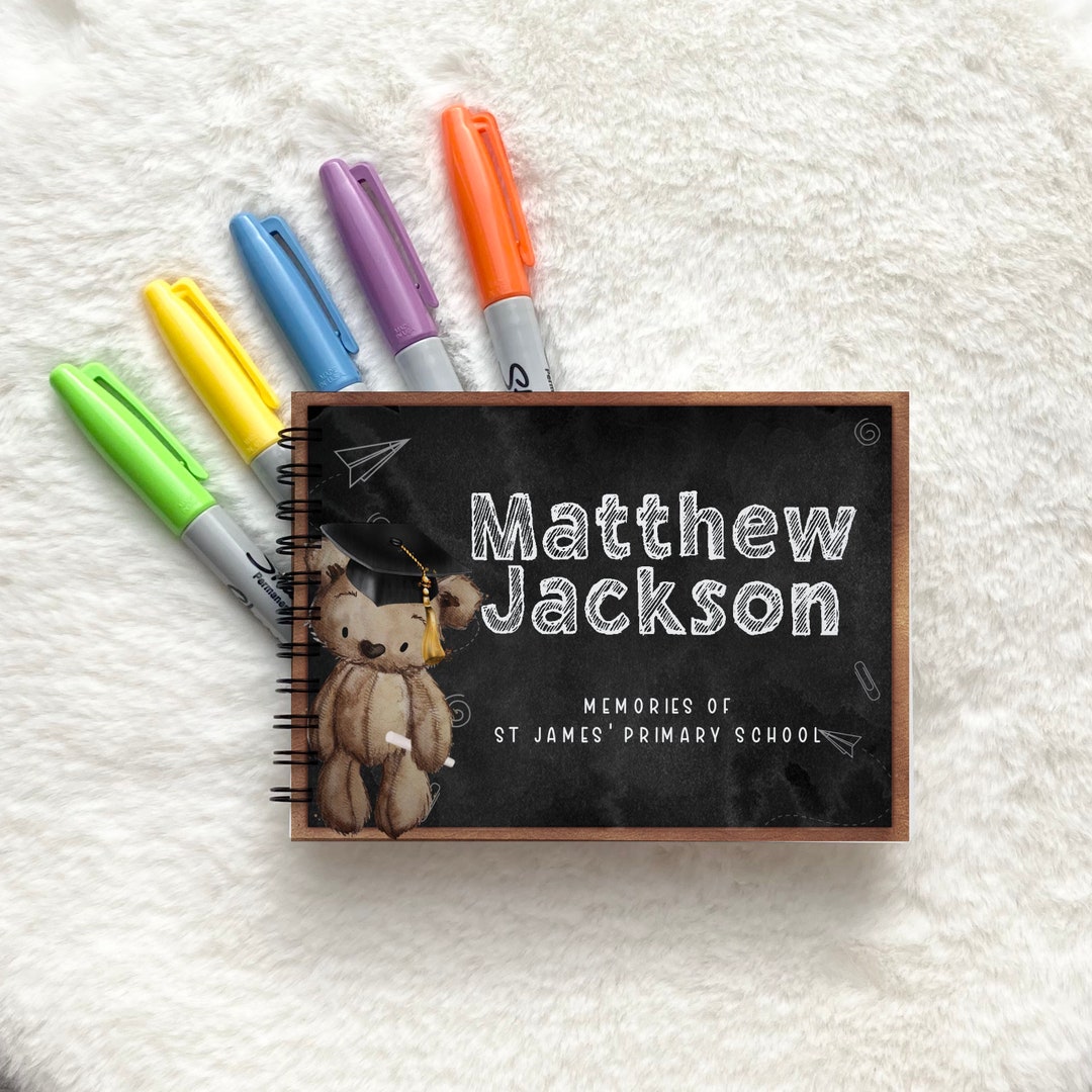 Leavers Book, 2024 School Leaver, School Leavers Keepsake, School ...