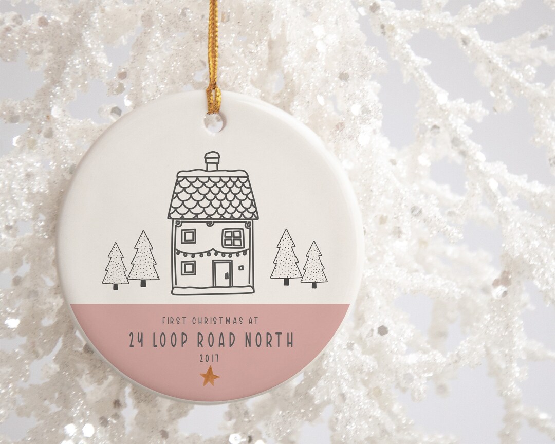 First Christmas in New Home, New Home Bauble, Christmas Home Bauble ...