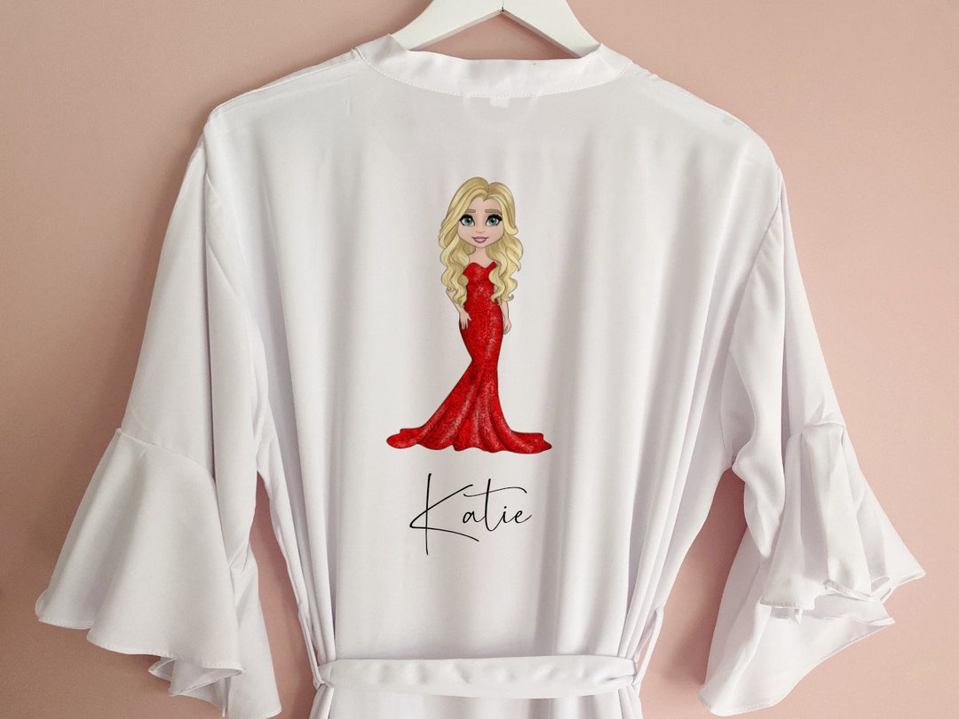 Prom Robe, Keepsake Prom Pjs, Prom Present Girls, Getting Ready for ...