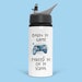 Personalised Gaming Flask New School Drink Bottle - Etsy