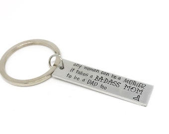 Badass keychain | Etsy
