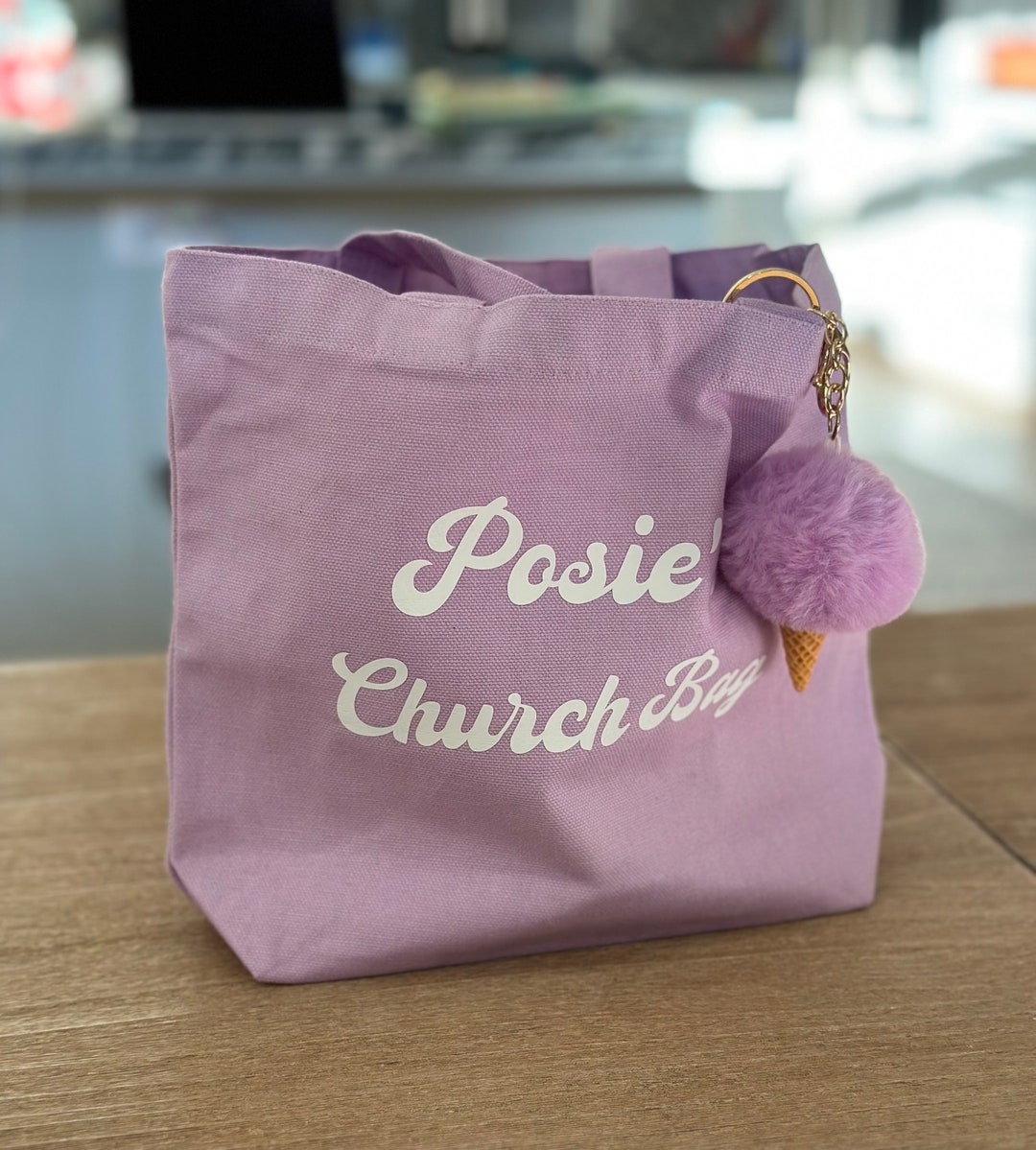 Girls Church Bag Gift Tote Church Girls Tote Bag Personalized Girls ...