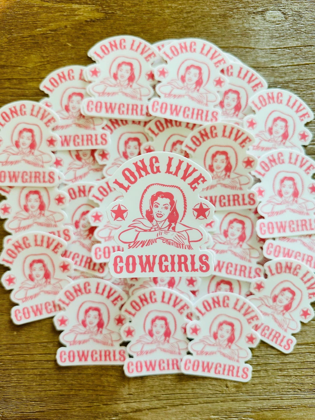 Long Live Cowgirls Sticker, Country Music Sticker, Water Bottle Sticker ...