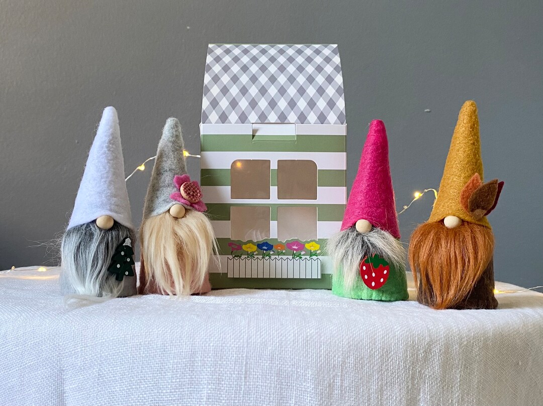 Gift Set Nordic Gnome® Set , Seasons , Winter, Spring , Summer and Fall ...