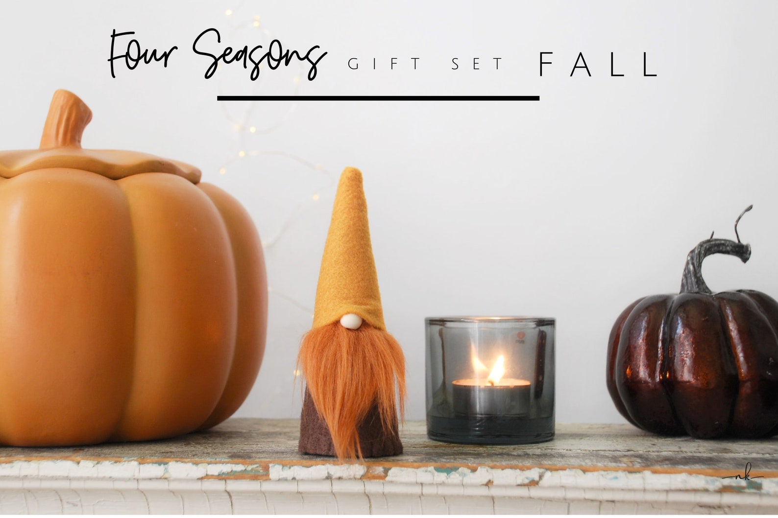 Seasons Gift Nordic Gnome® Set 4 Gnome Set Winter Spring - Etsy