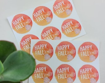 Happy Fall Y'all Pendant With Tassel and Sunflower Aesthetic ...