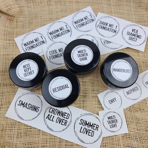 Most Loved Essentials Pack 5 Sets of 20 Lid Stickers - Etsy