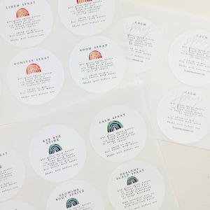 DIY Spray Labels (2.5 Inch Round) - Etsy