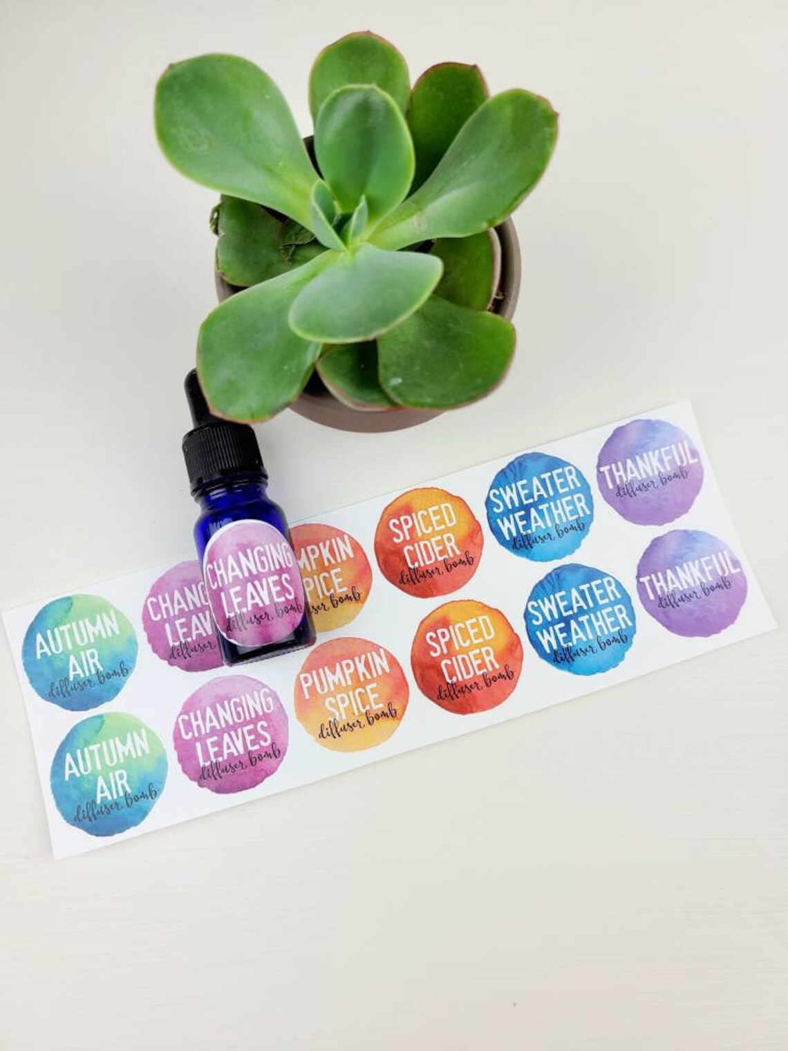 Diffuser Bomb Stickers set of 12 | Etsy