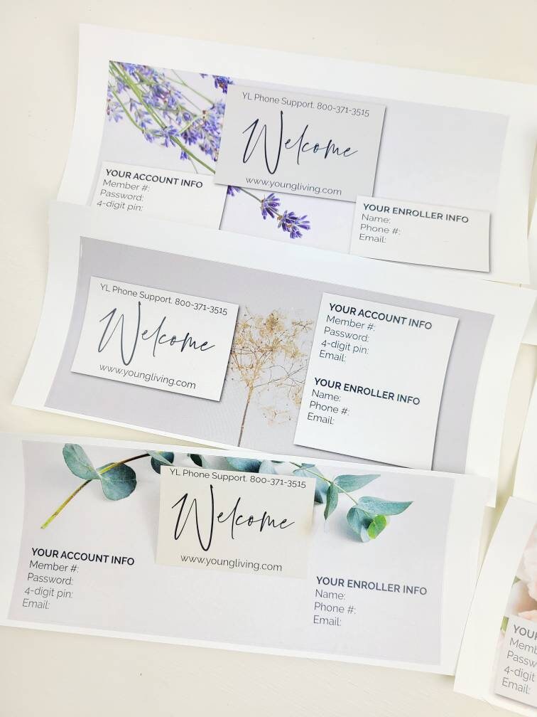 Welcome New Member Labels - Etsy