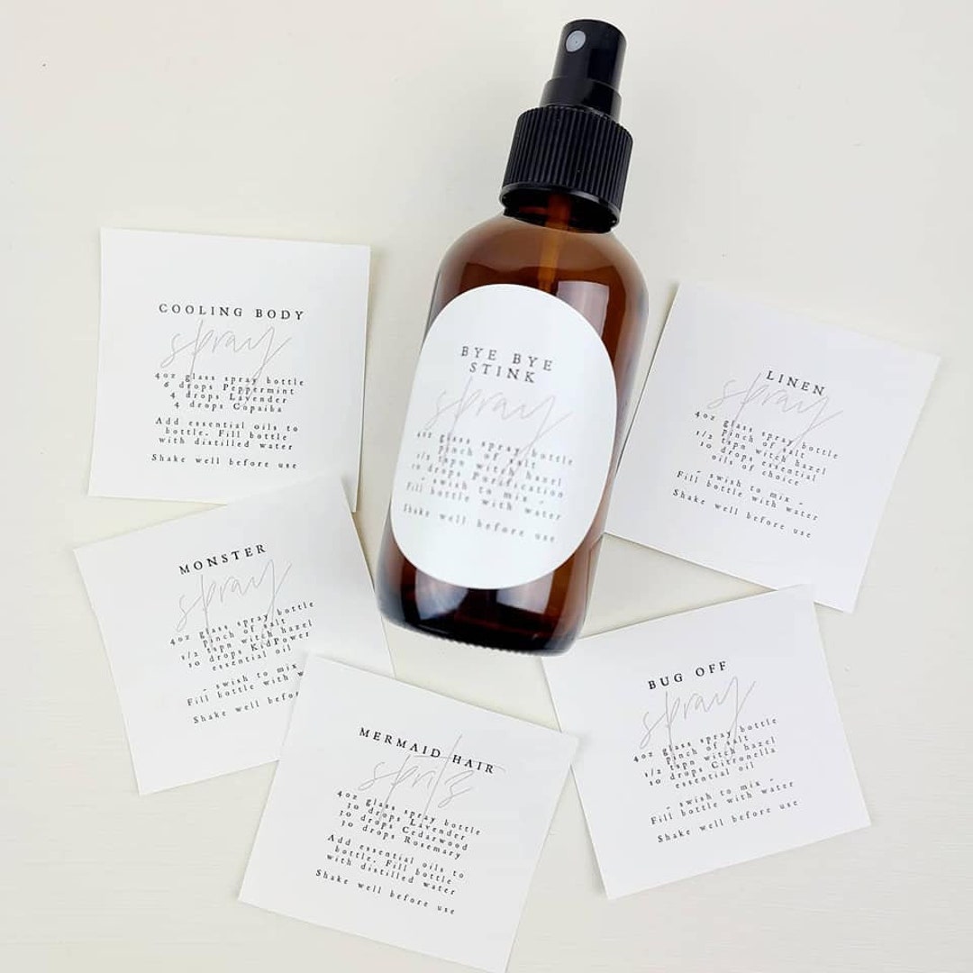 DIY Spray Labels (2.5 Inch Round) - Etsy