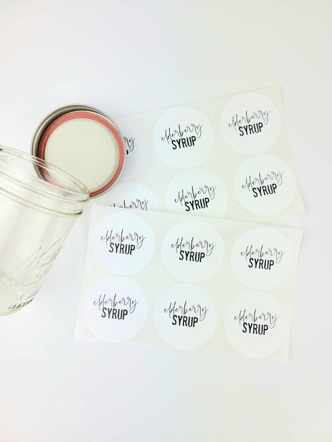 Elderberry Syrup / Colloidal Silver / Wellness Honey Labels - Etsy