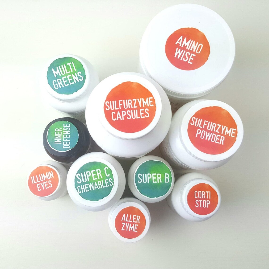 Pick 10 Supplement Stickers | Etsy