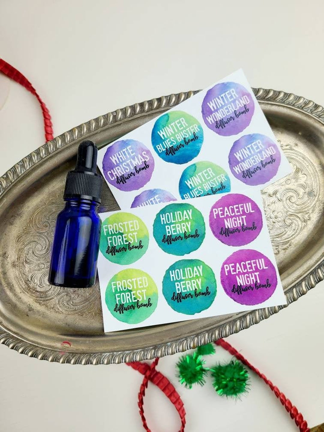 Diffuser Bomb Stickers (set of 12) - Etsy