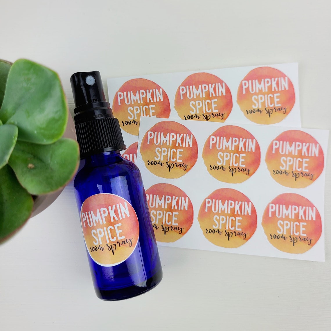 Room Spray Stickers (set of 12), 1.25" - Etsy