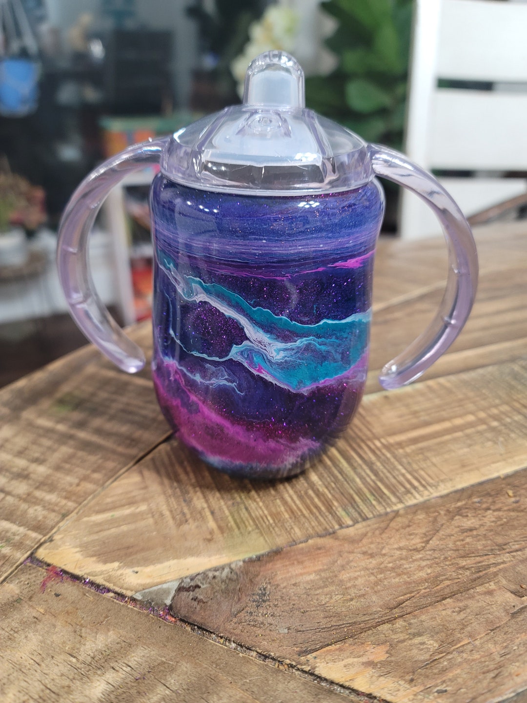 Epoxy Sippy Cup - Etsy