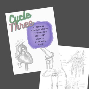 Cycle 3 Classical Conversations Director Planner 2023-2024, Foundations ...