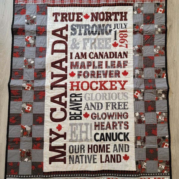 Hockey Quilt - Etsy