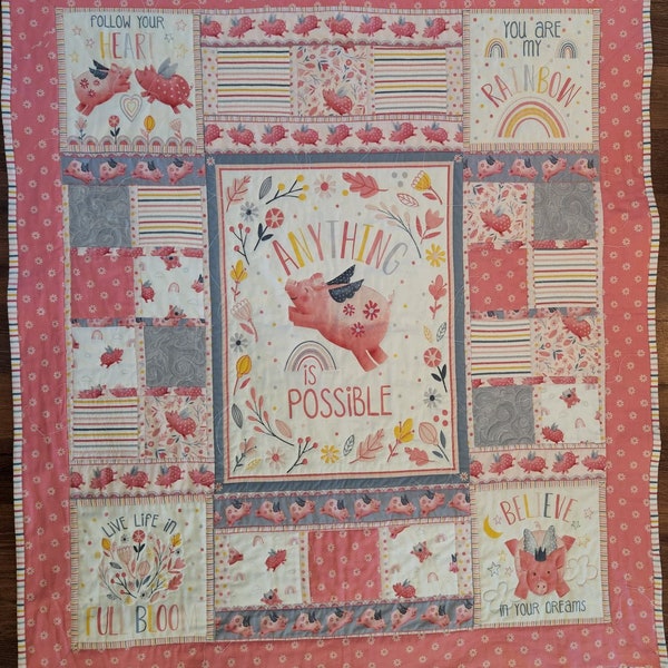 Pig Quilt Pattern - Etsy