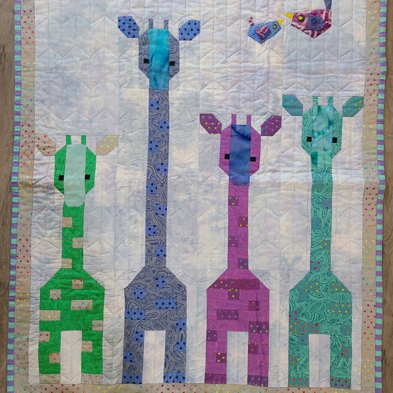 Giraffe Quilt - Etsy