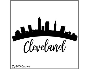 Cleveland svg | Etsy